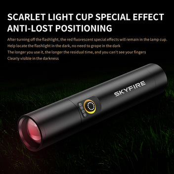 SKYFIRE Flashlight Store | Ultra-Bright, Rechargeable & Fire-Starting